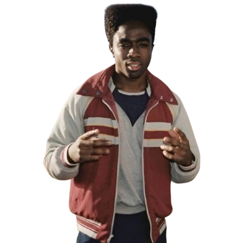 Lucas Sinclair Stranger Things S05 Bomber Jacket | Caleb McLaughlin ...